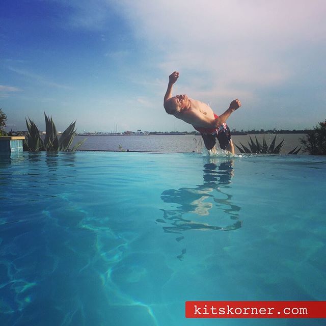 InstaDiary : Adult swimming time! Yay! • kitskorner.com